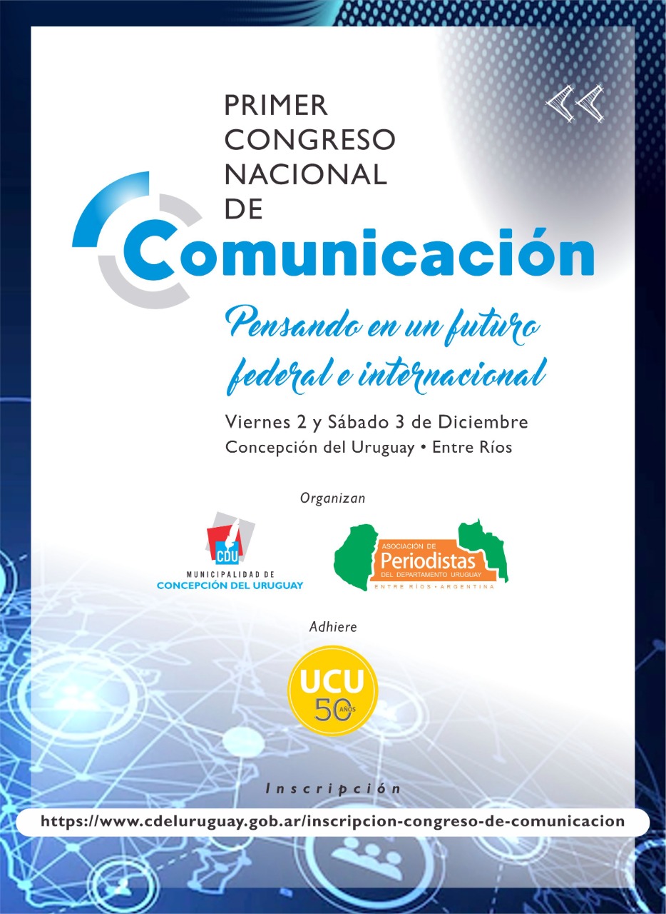 La ciudad será sede del primer Congreso Nacional de Comunicación ...